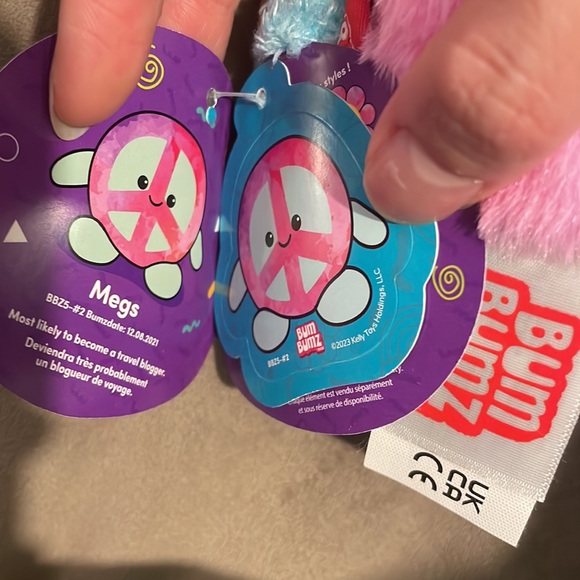 Bum Bumz | Toys | Retro Bum Bumz Peace Sign Plushie 45 Inch | Poshmark